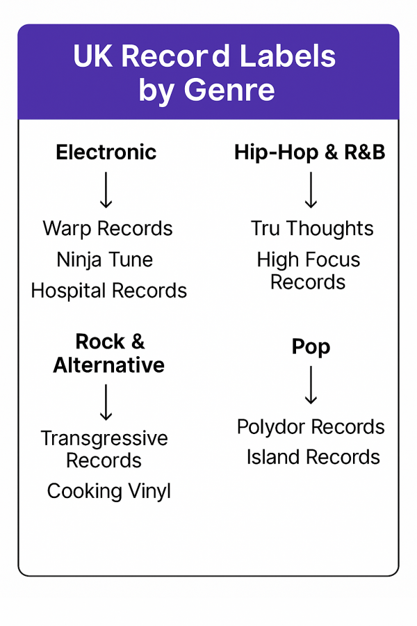22 Best UK Record Labels List for Musicians
