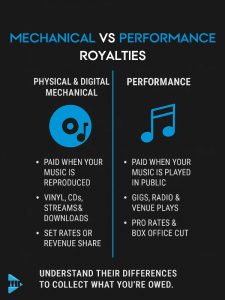 4 Types of Music Royalties Explained | Melody Rights